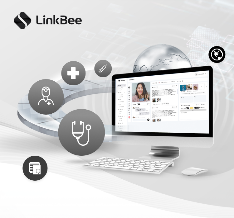 Linkbee pre-registration page
